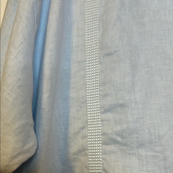 J. Edwards | Shirts | J Edwards Light Blue Linen Shirt 4xl | Poshmark
